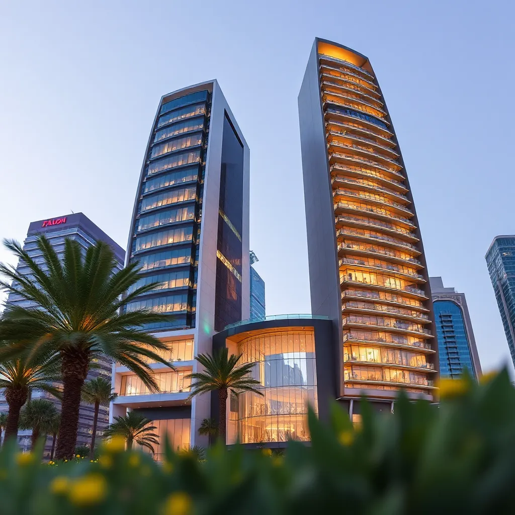 Falcon Tower: Architectural Gem in Dubai's Skyline