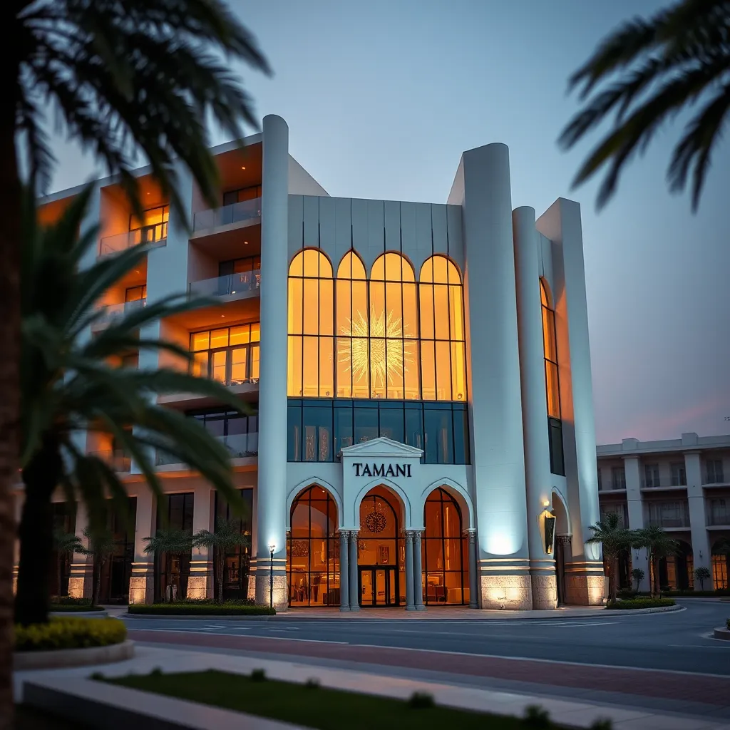 Exploring the Tamani Arts Building: Cultural Fusion in Dubai